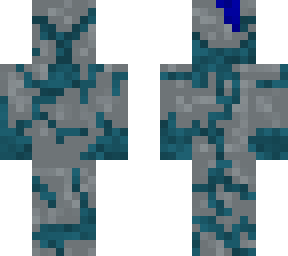 Skulk infested suit of armor | Minecraft Skin