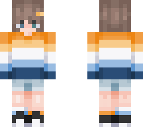 {mango pride aroace} | Minecraft Skin
