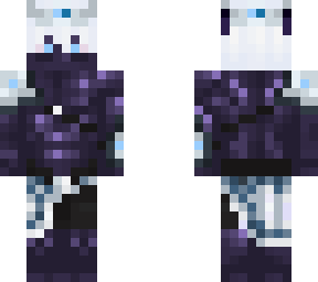 blue demon king | Minecraft Skin