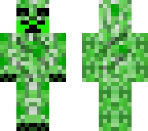 Crappy the happy creeper | Minecraft Skin