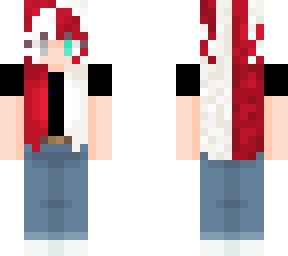 Female Version Shoto Todoroki (Baku No Hero Academy) | Minecraft Skin