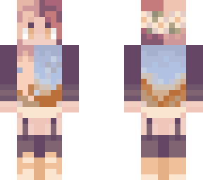 Pebble Brain Girl | Minecraft Skin