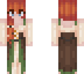 red head medieval | Minecraft Skin