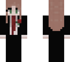 girl in suit | Minecraft Skins