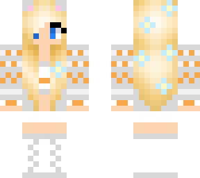 Summa lumma blond girl | Minecraft Skin