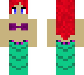 The Little Mermaid (Musical) Flounder | Minecraft Skin