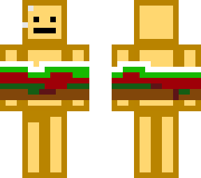 whopper man | Minecraft Skin