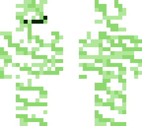 wrapped in green yarn | Minecraft Skin