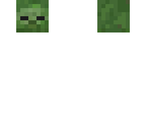 Zombie Minecraft Head