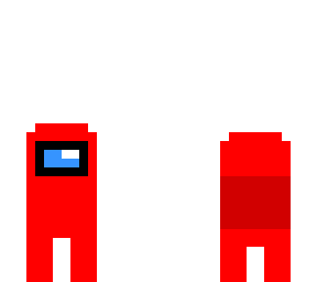 red sus among us sus | Minecraft Skins