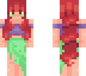 Ariel (The Little Mermaid) | Minecraft Skin