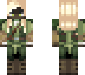 Arin // Wood elf // | Minecraft Skin