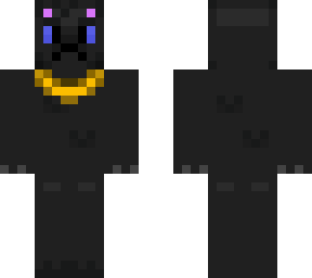 Cat with gold chain | Minecraft Skin
