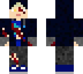 Fixed Battle Wounded IcePixel | Minecraft Skin