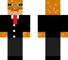 frog in suit | Minecraft Skin