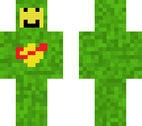 Green Classic Spaceman | Minecraft Skin