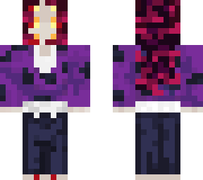 demon slayer kokushibo | Minecraft Skins