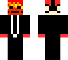 Lava MAn | Minecraft Skin