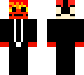 Lava Man | Minecraft Skin