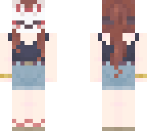 ponytail | Minecraft Skins