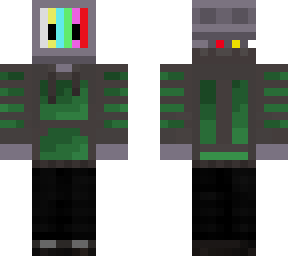 Ros TV Head | Minecraft Skin