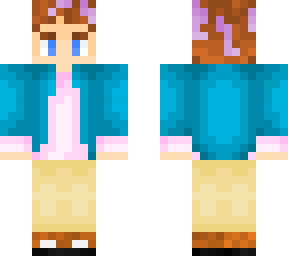 TinySkies Purple Highlights | Minecraft Skin