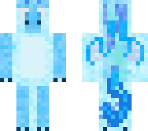 Winter with Quibli’s earring | Minecraft Skin