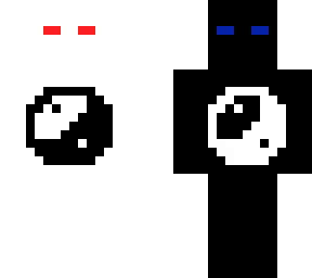 yin yang | Minecraft Skins