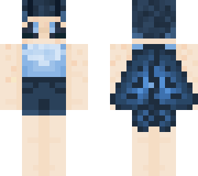 blue day moth | Minecraft Skin