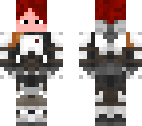 Doom 2016 astro slayer no helm | Minecraft Skin