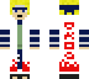 Minato Namikaze | Minecraft Skin