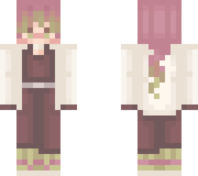 Mitsuri Kanroji (Boy) | Minecraft Skin