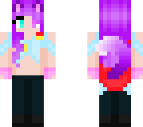 Mizu Okami (New Outfit) | Minecraft Skin