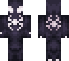venom spiderman | Minecraft Skins