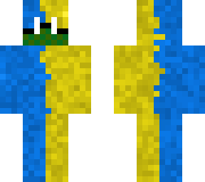 Blue and Yellow | Minecraft Skin