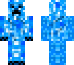 Blue Creeper | Minecraft Skin