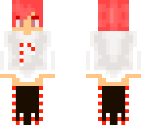 Candy Cane Femboy | Minecraft Skin