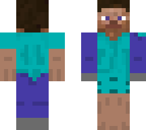 sideways steve | Minecraft Skins
