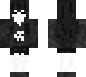 Cute Emo girl | Minecraft Skin