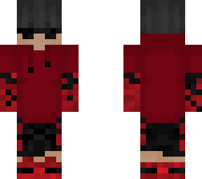 Dripy Red Skin | Minecraft Skin