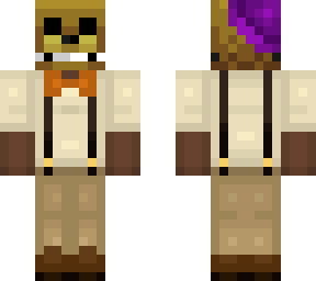 Henry Emily Fredbear Head | Minecraft Skin