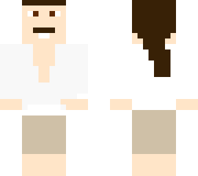 long hair mustache | Minecraft Skin