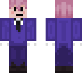 meu terninho roxo | Minecraft Skin