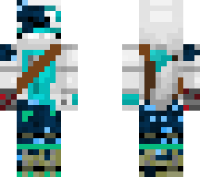 skulk corroded sff with quiver my oc | Minecraft Skin