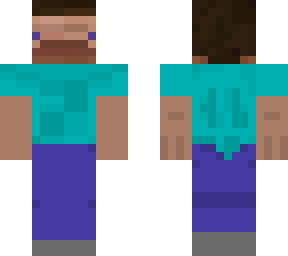 Stretched Steve | Minecraft Skin