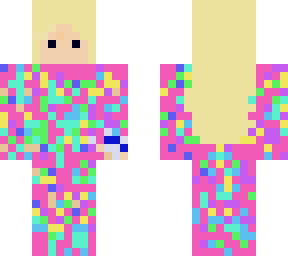 glitch girl | Minecraft Skins