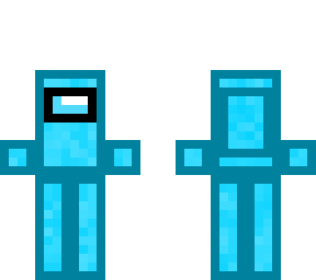 among us cyan | Minecraft Skin