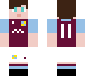 Aston Villa 22/23 Home Kit. | Minecraft Skin