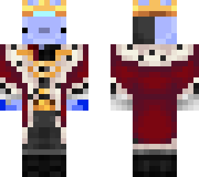 Axolotl king Gen | Minecraft Skin