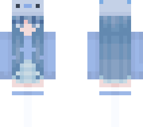 Chica ajolote uwu | Minecraft Skin